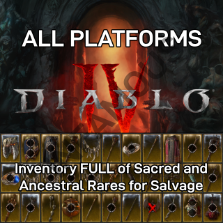 Diablo 4 - FULL Inventory of Rares - Game Items - Gameflip