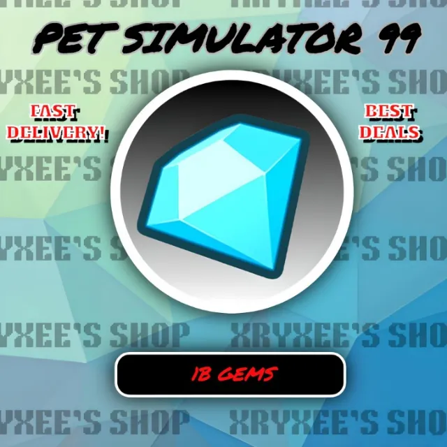 1B GEMS - PS99 - Pet Simulator 99 Game Item - Gameflip