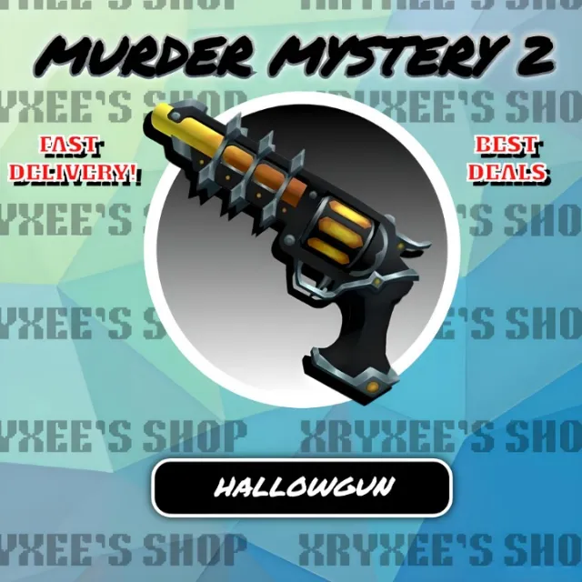 MM2 HALLOWGUN - Murder Mystery 2 Game Item - Gameflip