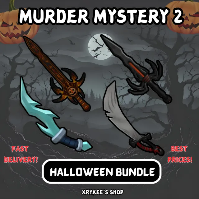 MM2 - HALLOWEEN BUNDLE - Murder Mystery 2 Game Items - Gameflip