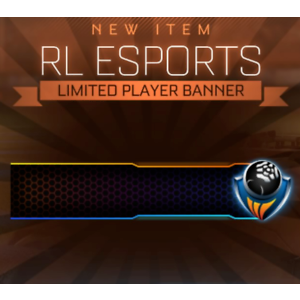 RL Esports Banner (RLCS Fan Reward) - Game Items - Gameflip
