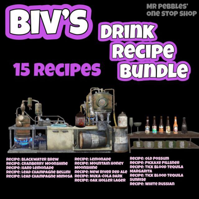 Plan | BIV Drink Recipe Bundle - Game Items - Gameflip