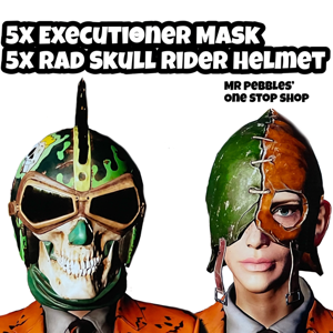 Apparel | Rad Skull Rider Helmet - Game Items - Gameflip