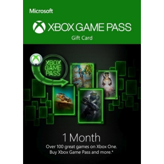 Xbox Game Pass 1 months - Xbox Live Gold Gift Cards - Gameflip