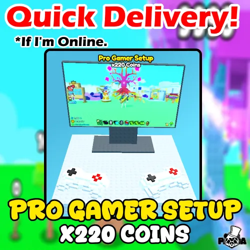 PRO GAMER SETUP X220 COINS | CHOP YOUR TREE - Roblox Game Item - Gameflip