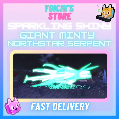 Sparkling Shiny Giant Minty Northstar Serpent SUPER EXCLUSIVE - Fisch ...