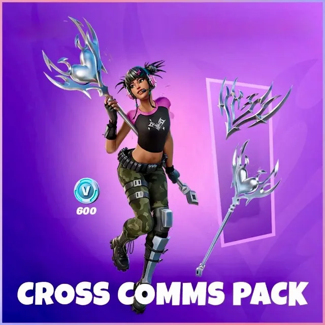 Fortnite - Cross Comms Pack + 600 V-Bucks CODE - Fortnite Game Item - Gameflip