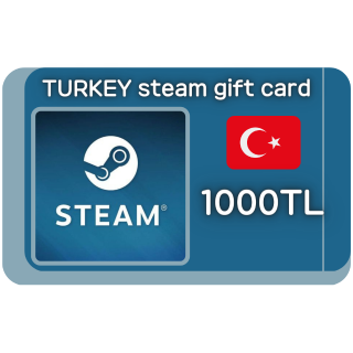 1000 TL Steam Gift Card TURKEY - INSTANT - Steam Geschenkkarten - Gameflip