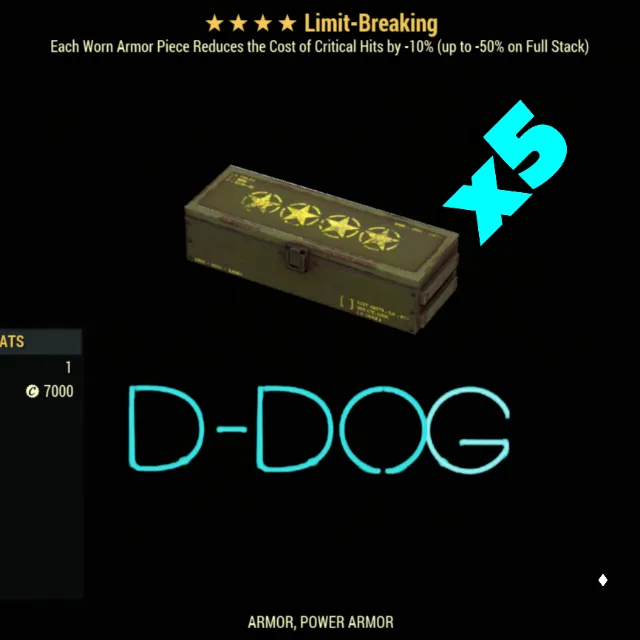 Limit Breaking Mod - Fallout 76 Game Item - Gameflip