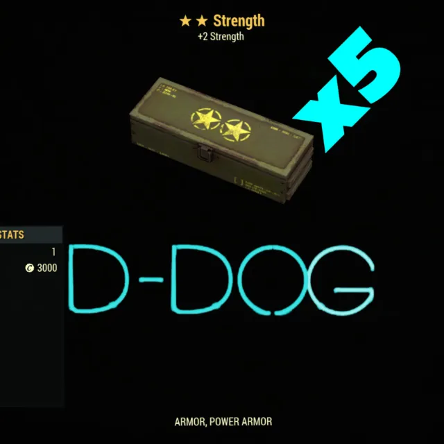 x5 Strength Mod - Fallout 76 Game Item - Gameflip
