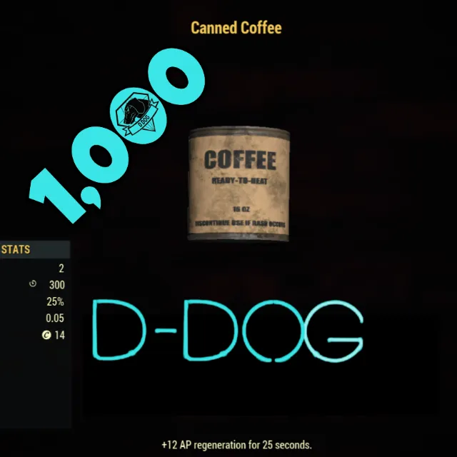Coffee - Fallout 76 Game Item - Gameflip