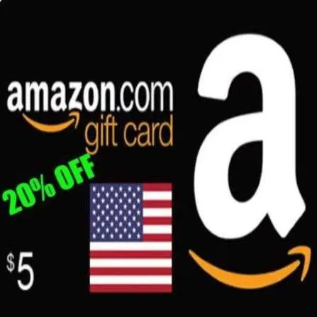 $5.00 AMAZON US 🔥 TODAY ONLY 20% OFF - Amazon Gift Cards - Gameflip