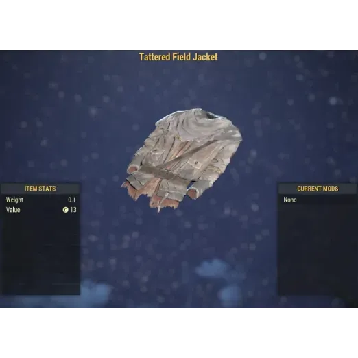 tattered field jacket - Fallout 76 Game Items - Gameflip