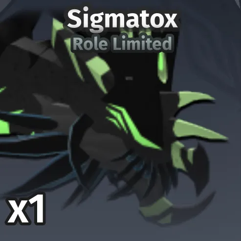 X1 ELDER STORED Sigmatox - Creatures of Sonaria Game Items - Gameflip