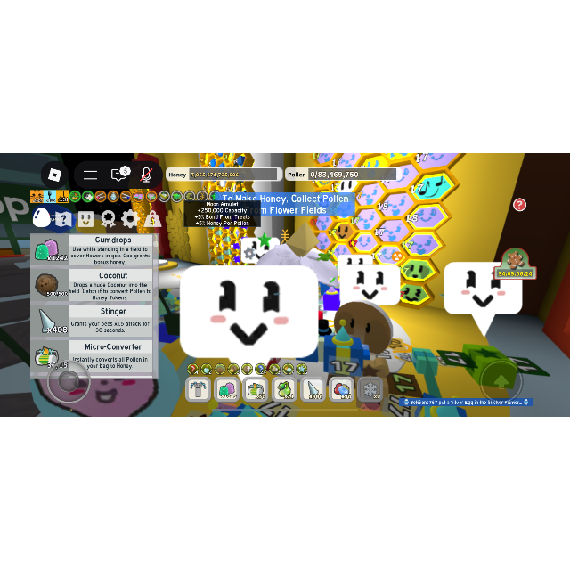 🐝 Bee Swarm Simulator Account | 50 Bees | Level 17–18 | Mythics & Event ...