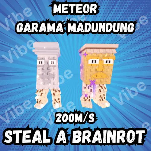 $200M/s Meteor Garama Madundung | Steal a Brainrot (SaB) - Steal a ...