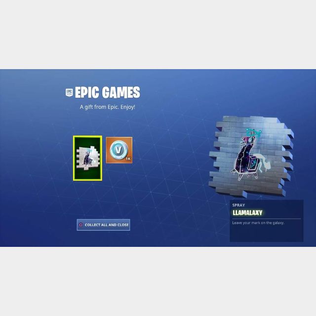 Code | Galaxy Spray Fortnite - Game Items - Gameflip