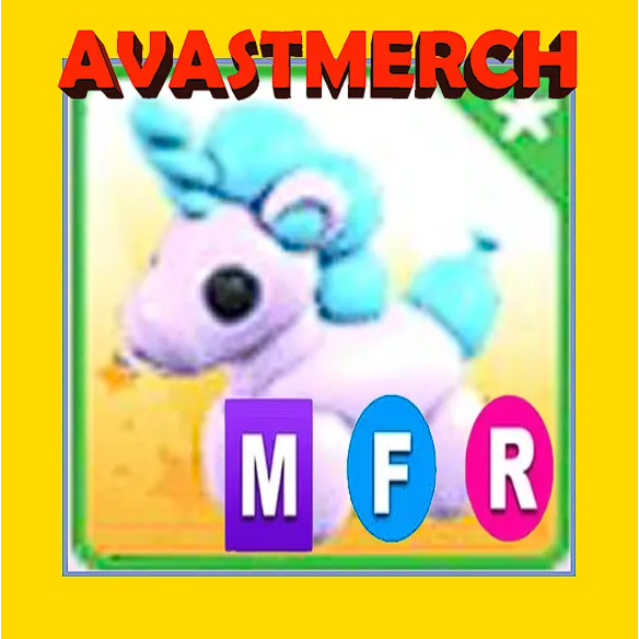 MFR Balloon Unicorn - Adopt Me Game Item - Gameflip