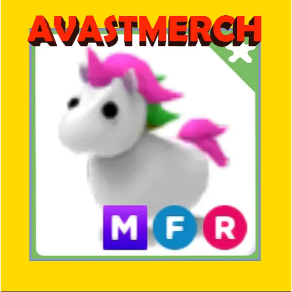 MFR UNICORN - Adopt Me Game Item - Gameflip