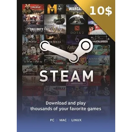 $10 Steam Gift Card - Global - Steam Gift Cards - Gameflip