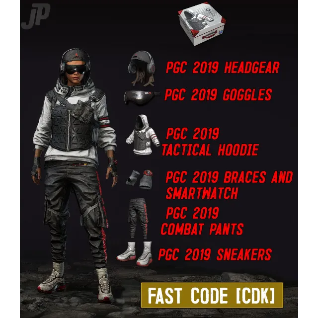 PUBG | PGC 2019 CLOTHING SET - PUBG Game Item - Gameflip