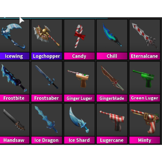 Other | MM2 ALL CHRISTMAS GODLYS - Game Items - Gameflip