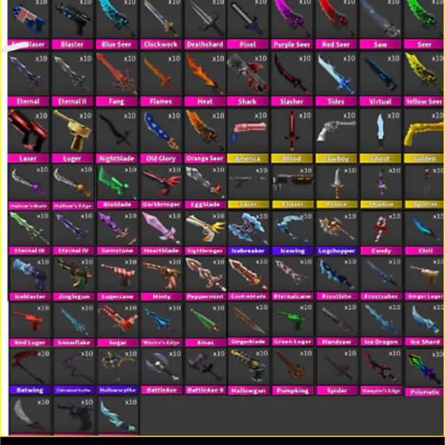 Weapon | 1x small set - Game Items - Gameflip