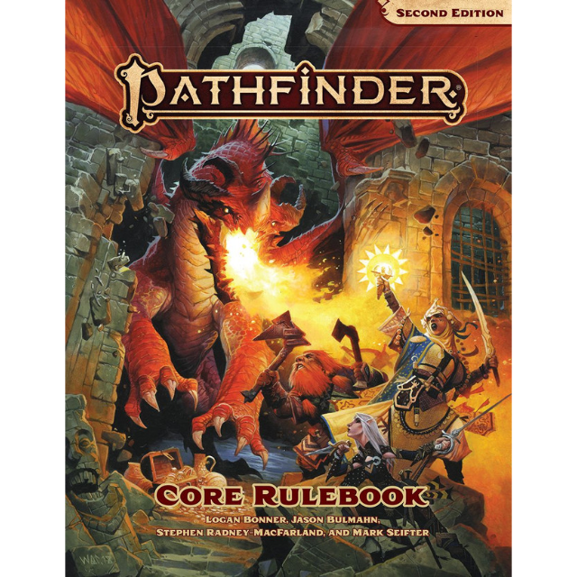 Pathfinder Second Edition Core Rulebook and Starfinder Core Rulebook ...