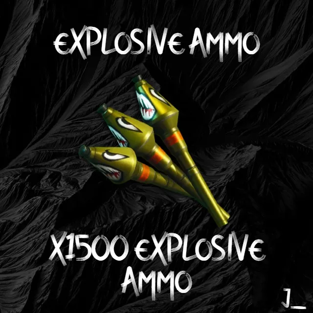 Explosive Ammo - Fortnite Game Items - Gameflip