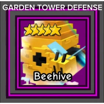 Garden Tower Defense Beehive - Garden Tower Defense Game Item - Gameflip