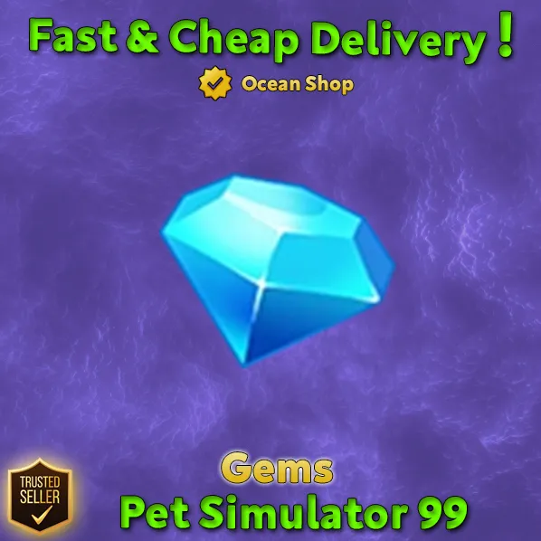 10B Gems PS99 - Pet Simulator 99 Game Item - Gameflip