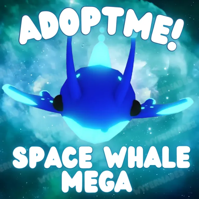 Space Whale Mega - Adopt Me Game Item - Gameflip