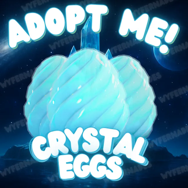 50x Crystal Egg - Adopt Me Game Item - Gameflip