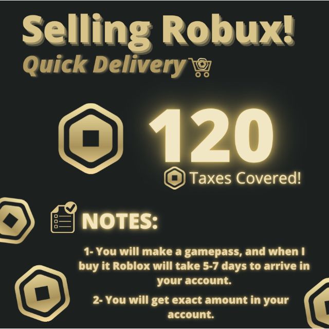 Robux | 120x - Game Items - Gameflip