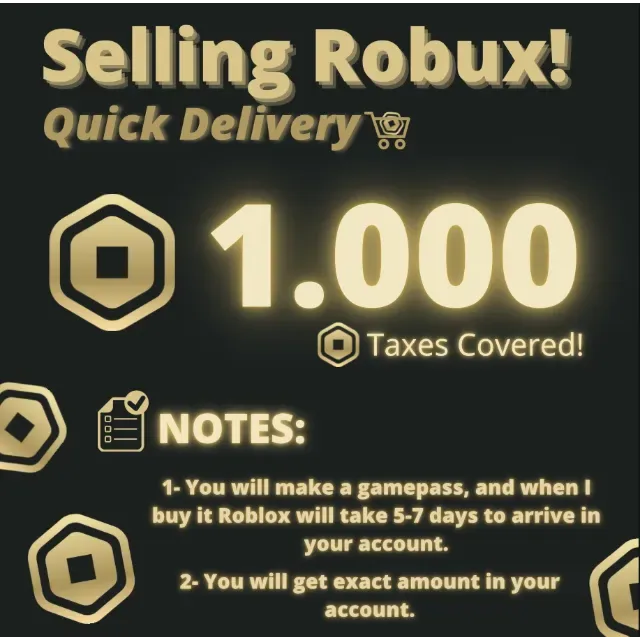 1000 robux - Blox Fruits Game Item - Gameflip