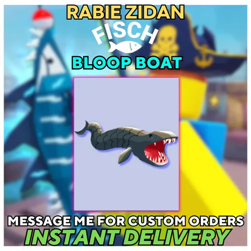 BLOOP BOAT- FISCH - Other Spielgegenstand - Gameflip