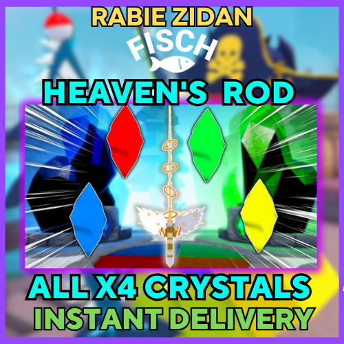 HEAVEN'S ROD CRYSTALS - FISCH - Game Items - Gameflip