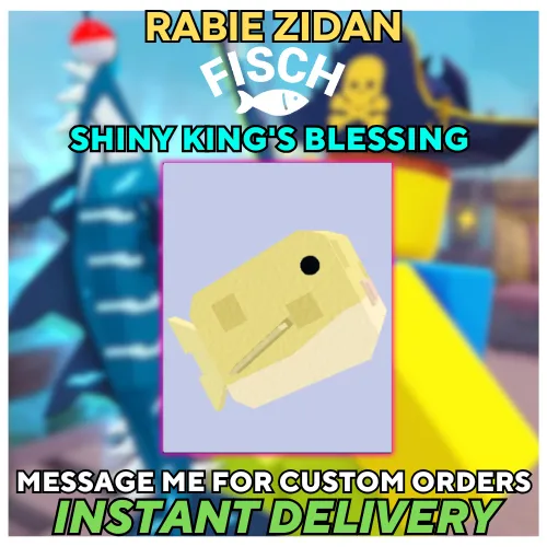 SHINY KING's BLESSING PUFFERFISH - ELEMENTAL ROD | FISCH - Other Game ...