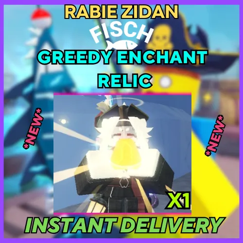 Greedy Enchant Relic - fisch - Other Game Item - Gameflip