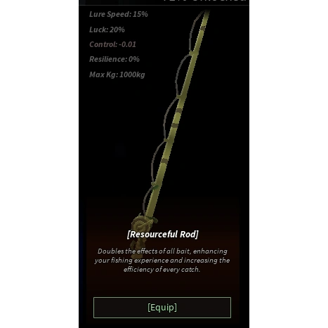 Resourceful Rod - Fisch - Other Game Item - Gameflip