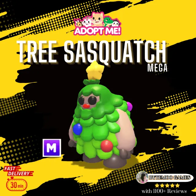 Mega Tree Sasquatch - Roblox Game Item - Gameflip