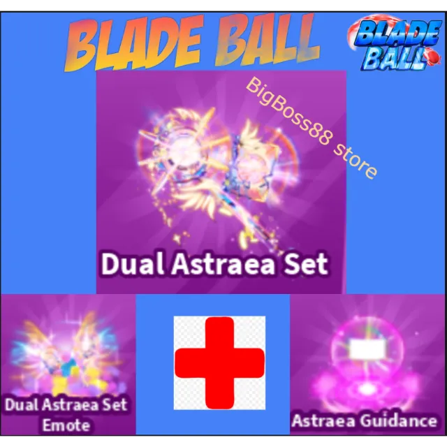 Dual Astraea set Full set - Blade Ball - Blade Ball Game Item - Gameflip