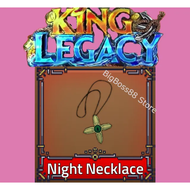 Night Necklace - King Legacy - Other Game Item - Gameflip