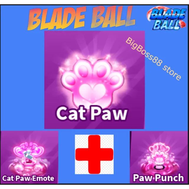 Cat Paw Full set - Blade Ball - Blade Ball Game Item - Gameflip