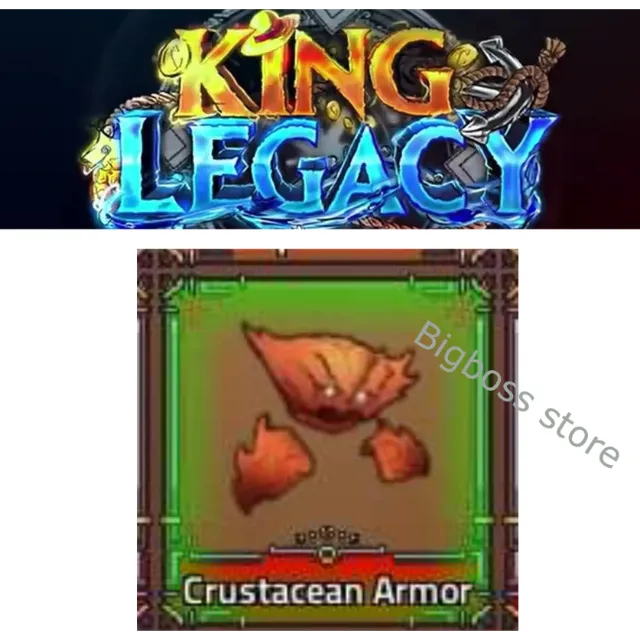Crustacean armor - King Legacy - Other Game Items - Gameflip