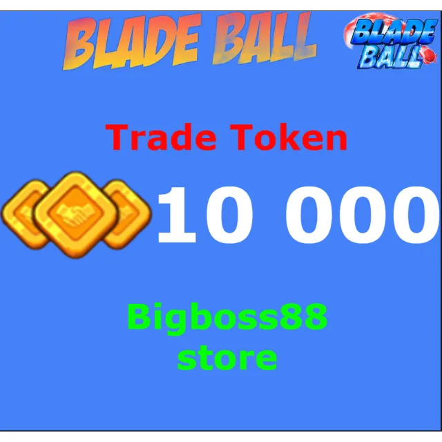 Trade Tokens - Blade Ball Game Item - Gameflip