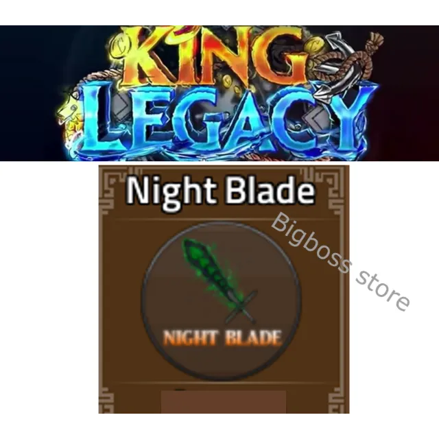 Night Blade - King Legacy - Other Game Item - Gameflip
