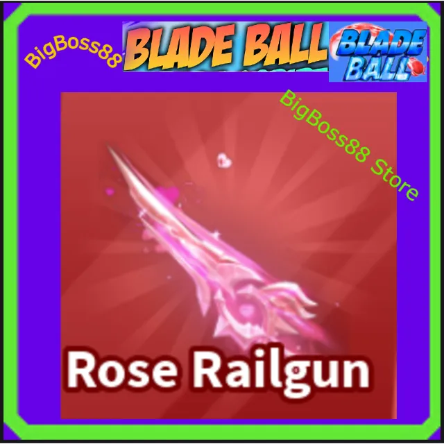Rose Railgun - Blade Ball - Blade & Soul Game Item - Gameflip