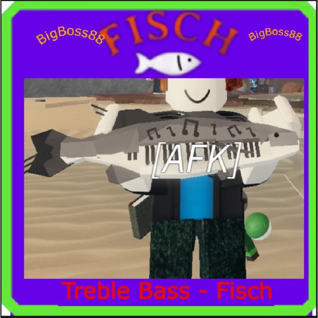 Treble Bass - Fisch - Fisch Game Item - Gameflip