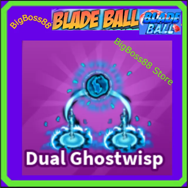 Dual Ghostwisp Explosion - Blade Ball - Blade Ball Game Item - Gameflip